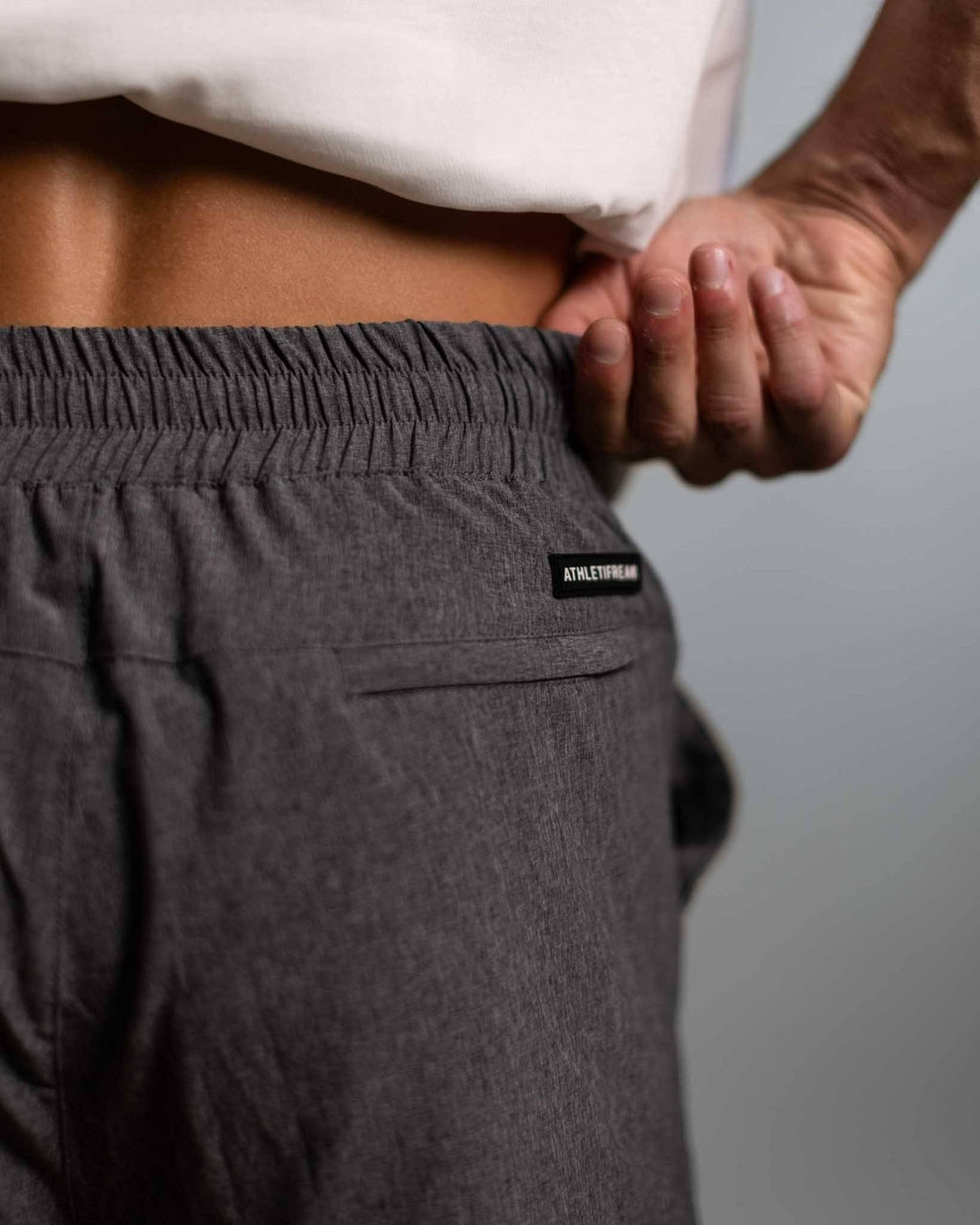 Men's Heather Grey Rover Pull-On Pant | Athletifreak