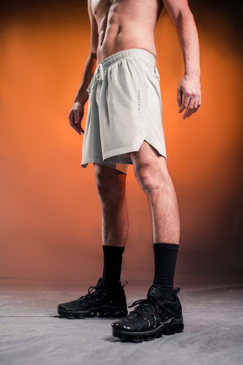 Men's Shorts | Linerless Performance Grey Workout Shorts – Athletifreak